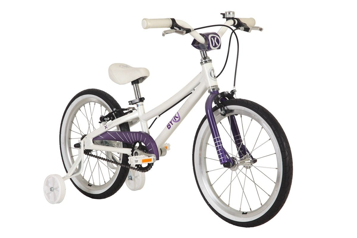 ByK E-350 Kids' Bike - Girls Deep Violet – WeeBikeShop